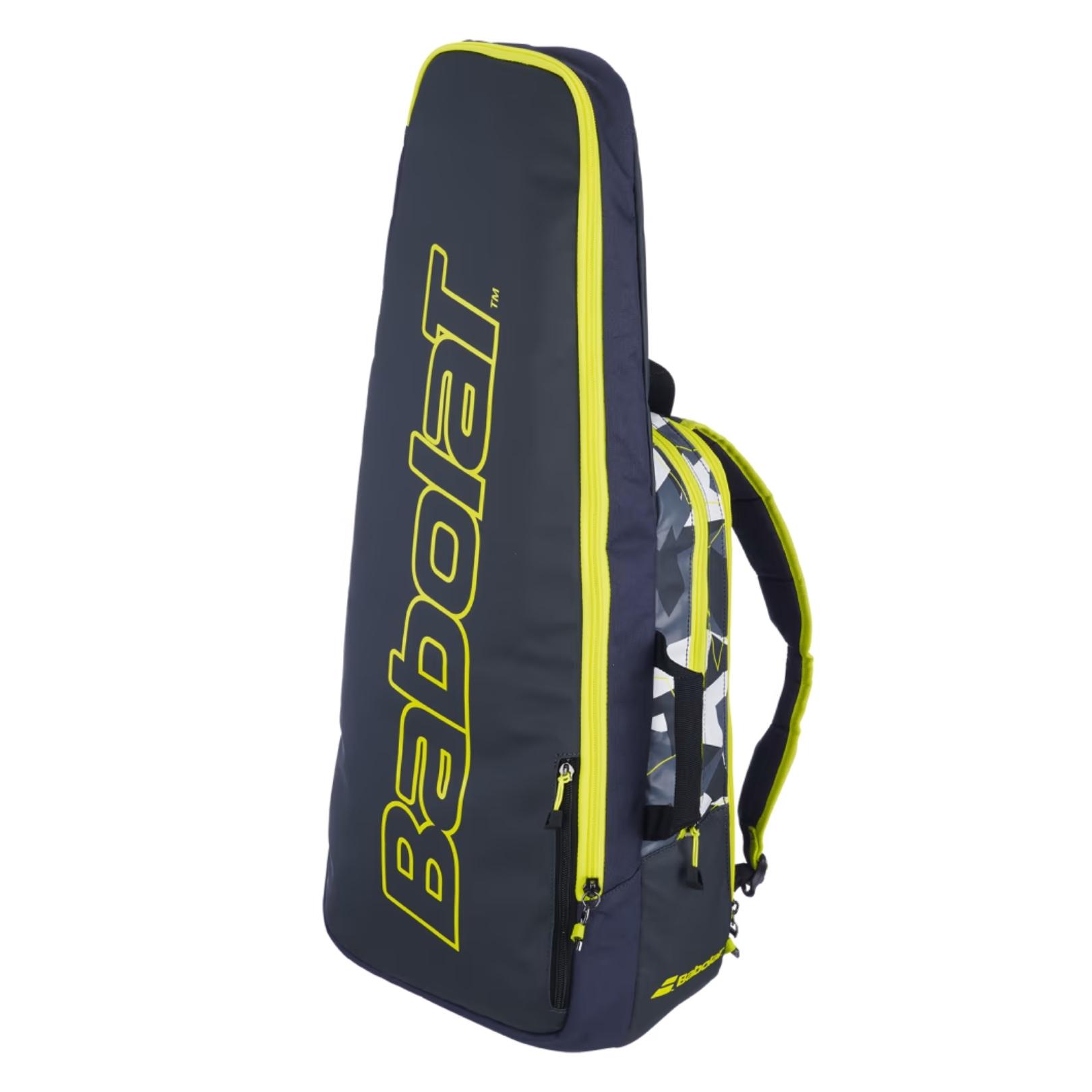 Babolat Pure Aero Backpack Grey/Yellow - TennisXpert