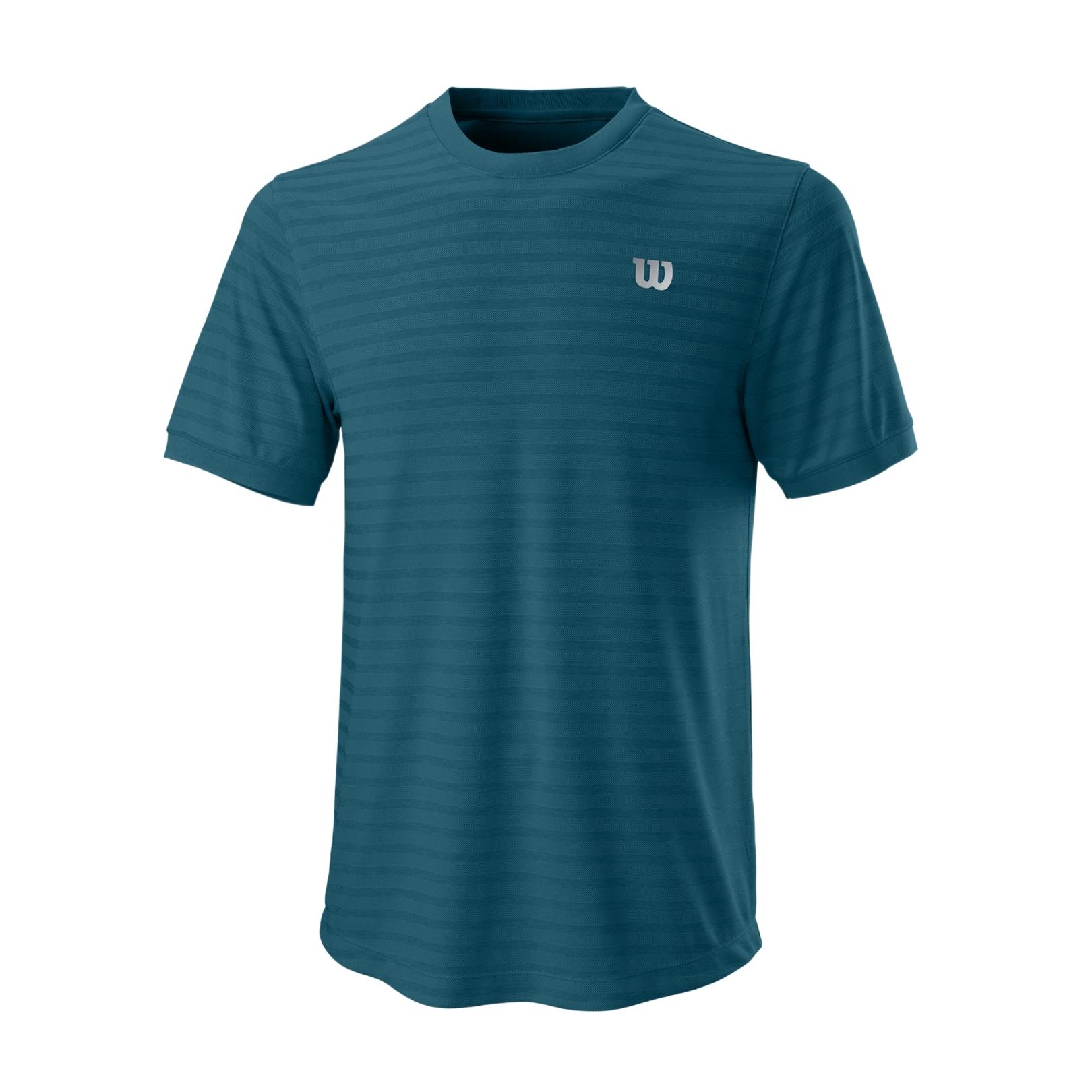 Wilson Stripe Crew Blue Coral - TennisXpert