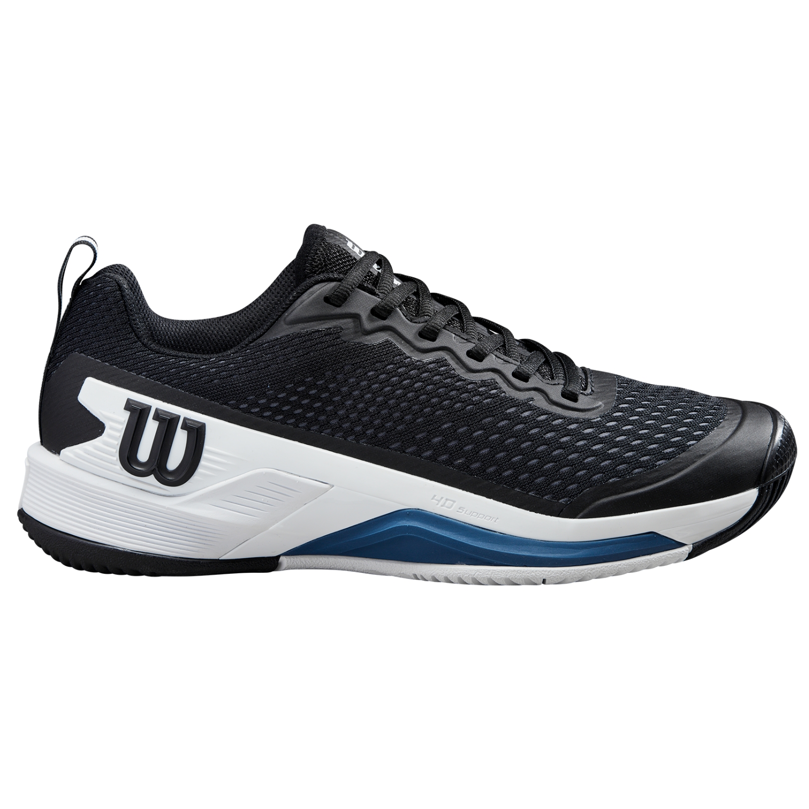 Wilson Rush Pro 4.5 Black/White | Tennisskor → Köp här!