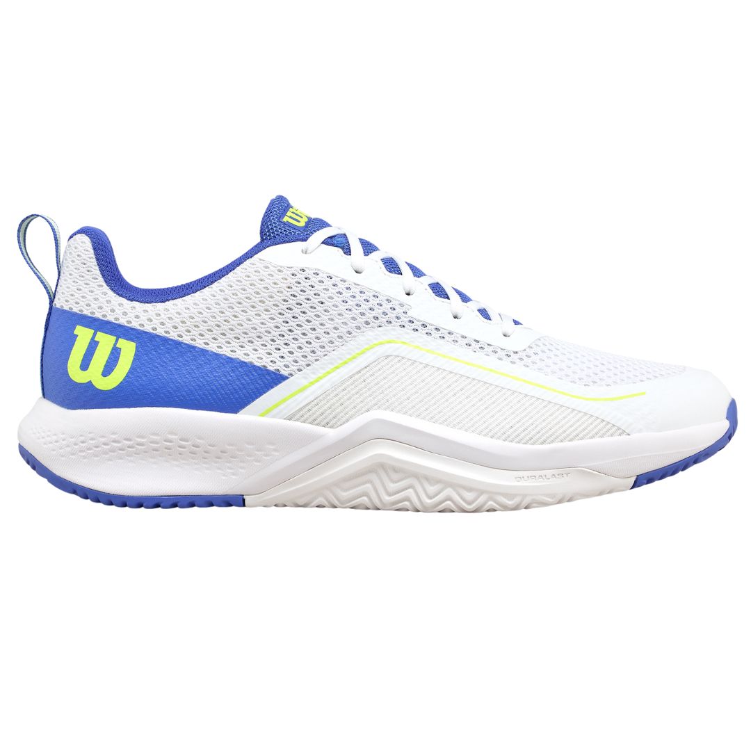 Wilson Rush Pro Lite White/Amparo Blue | Tennisskor!